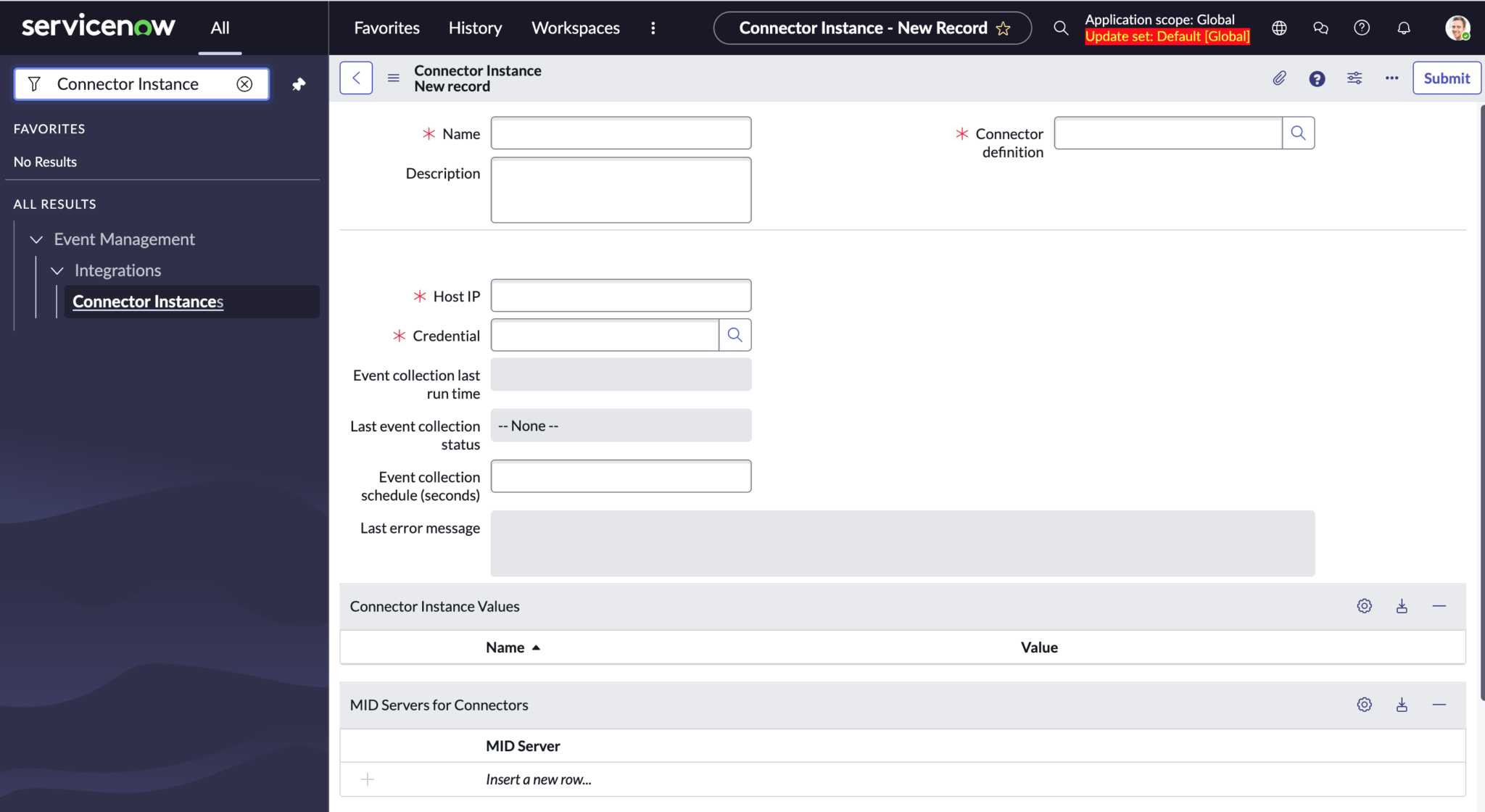 Event Management Processing | ITSC